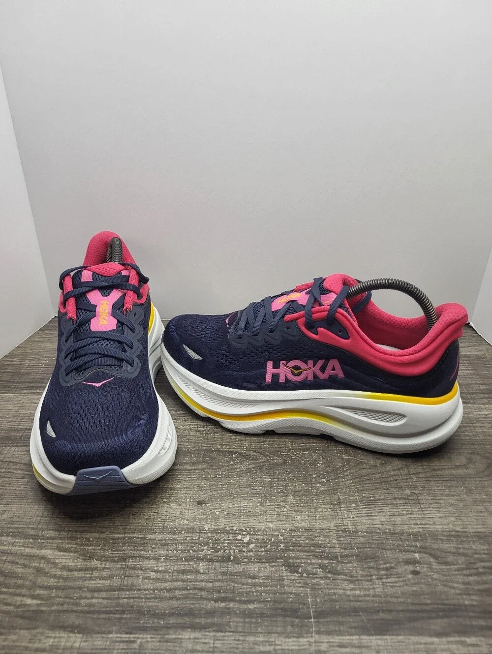 Hoka One One | Shoes | Hoka Bondi 9 Womens Size 85 B Varsity Navy ...